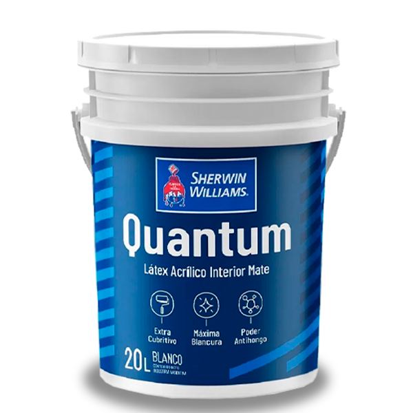 Quantum látex interior x 20 lts – Pinturerías Santarsieri